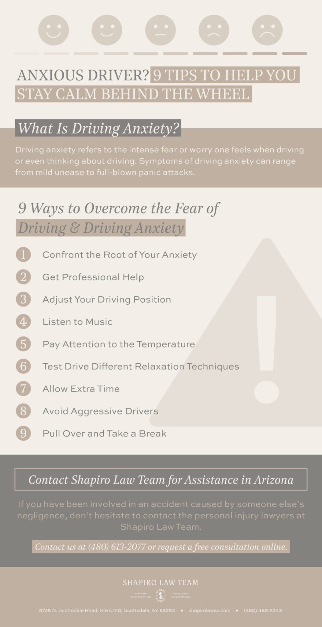 Anxious Driver? 9 Tips To Help You Stay Calm Behind The Wheel